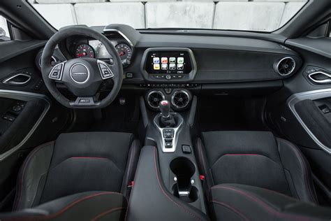 2018 Chevrolet Camaro Zl1 1le 650 Horsepower Luxury Sports Car Interior