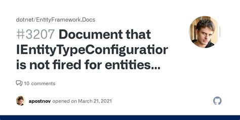 Document That Ientitytypeconfigurationconfigure Is Not Fired For Entities Without Default