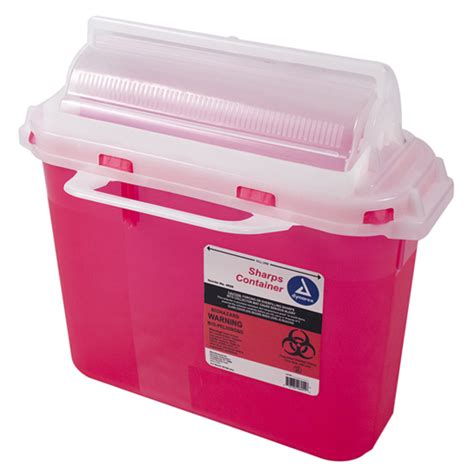 Dynarex 5 4 Quart Sharps Container 4625 Beck Lee