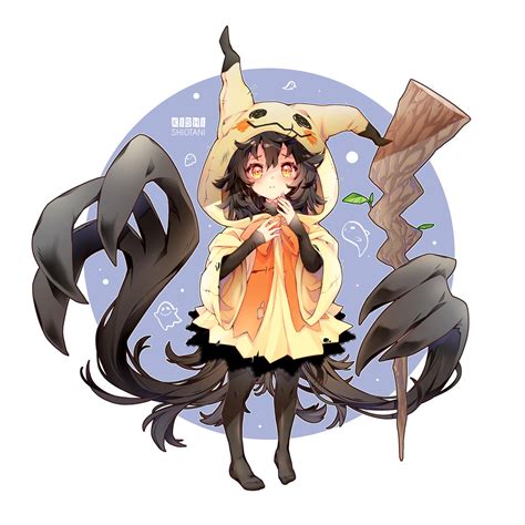 Mimikyu Gijinka By Kishishiotani On Deviantart