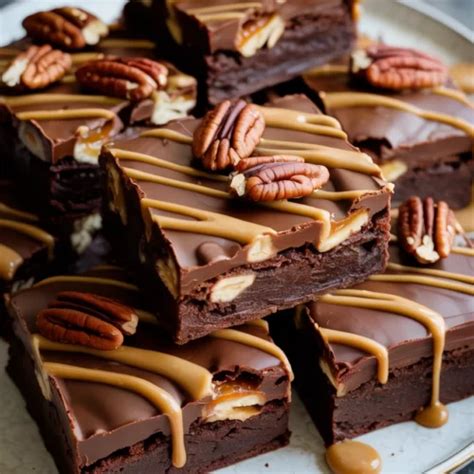 Gooey Turtle Chocolate Brownies Recipe