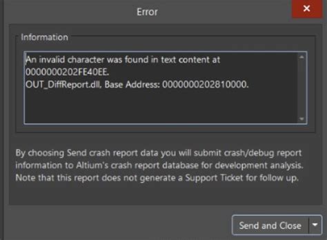 Kb Resolving Invalid Character Found In Text Content Error During Project Release In Altium