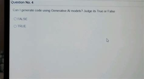 Question No 4 Gan I Generate Code Using StudyX