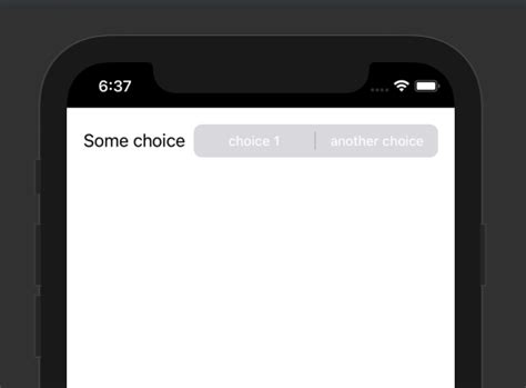 Ios Swiftui Segmentedpickerstyle Width Proportional To Text Length