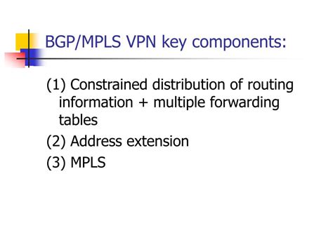 PPT MPLS VPN PowerPoint Presentation Free Download ID