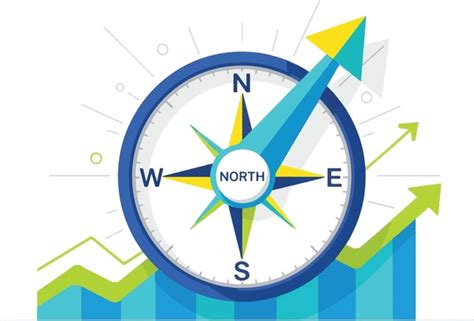 Compass Direction Pointing Success Over 2283 Royalty Free Licensable