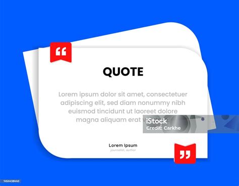 3d 버블 평가 배너 인용문 인포그래픽 따옴표를위한 소셜 미디어 게시물 템플릿 디자인 빈 말풍선 따옴표 거품 및 텍스트 상자