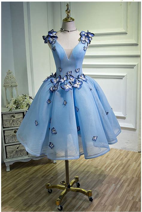 Womens Pleated Ball Gown Платье для выпускного бала Синие платья для возвращения домой