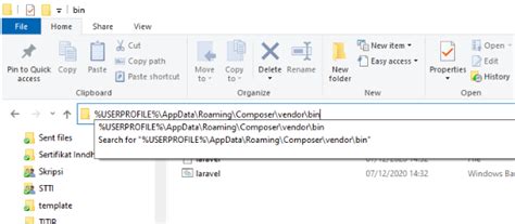 Cara Instalasi Laravel Contoh Aplikasi