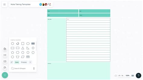 Free And Customizable Note Taking Template Online Note Taking Templates Creately Free And Customizable Note Taking Template Online Note Taking Templates Creately