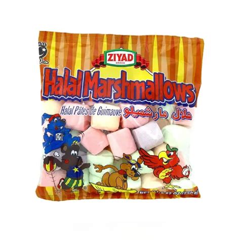 Shop Ziyad Marashmallows Coloured 250g Online South Asian Central Usa