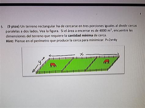 Solved Optimization Problem A Rectangular Lot Is To Be Chegg