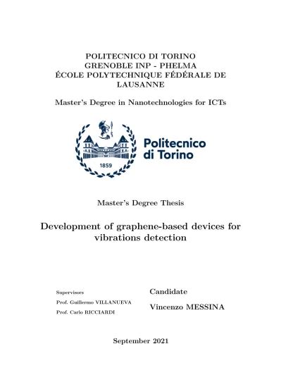 Acceleration Measurement Accelerometer Based On Graphene Membranes