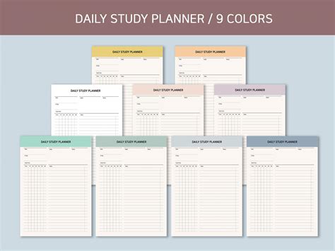 굿노트 스터디 플래너 무료 파일