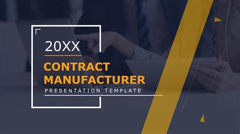 Contract Manufacturer Slide Template D Graphics Google Slides Google Slides Templates