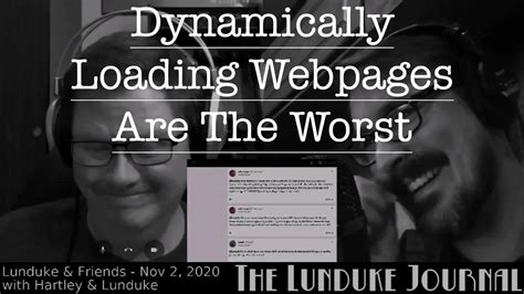 Dynamically Loading Websites Are The Worst