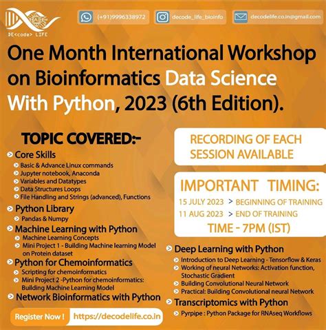 De Life On Linkedin Bioinformatics