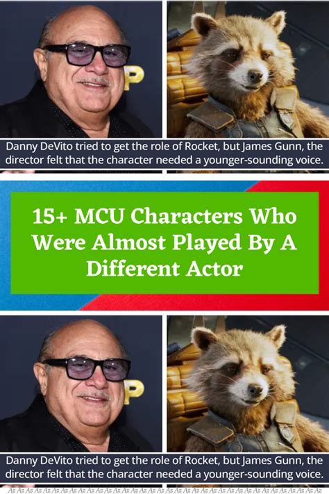 15 Mcu Characters Who Were Almost Played By A Different Actor Artofit