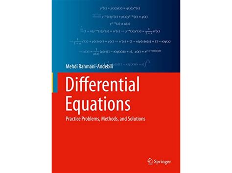 Differential Equations Practice Problems Methods And Solutions Bookpath