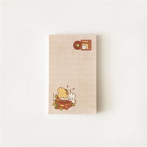 오래된 축음기 메모지 Hwangdaram 황다람