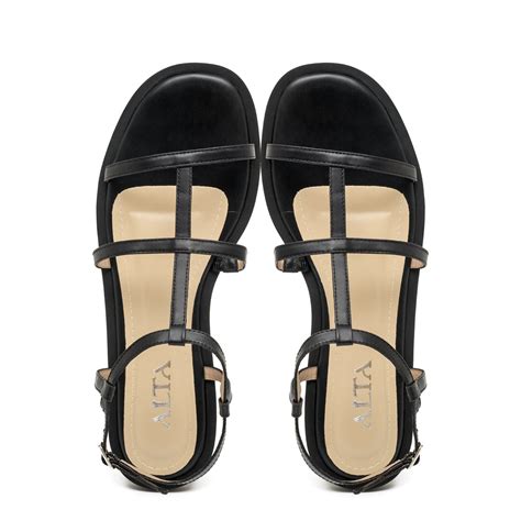 Emma Black Sandals