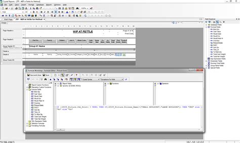 Scoring A Line Through Certain Crystal Reports Results Stack Overflow