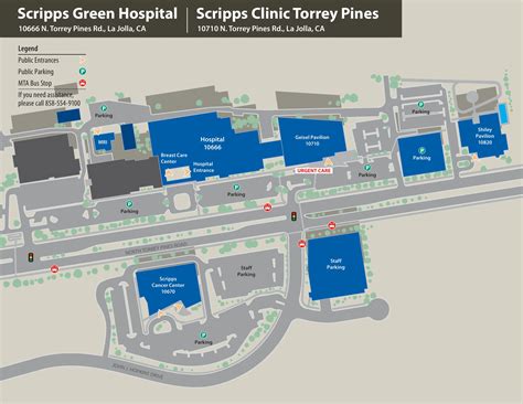 Scripps Green Hospital Map 2023 All Maps
