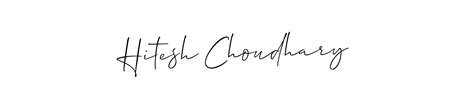 75 Hitesh Choudhary Name Signature Style Ideas Unique Autograph