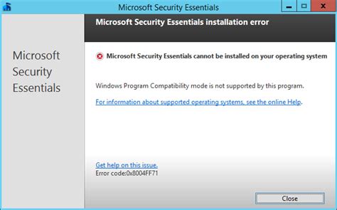 How To Install Microsoft Security Essentials In Windows Server 2012 R2