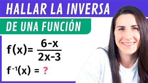 Cómo Calcular La Función Inversa De Una Función Educación Y Publicaciones Editorial