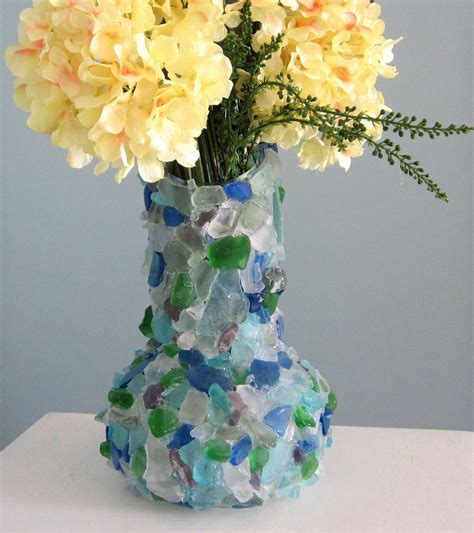 A Great Way To Show Off Your Collection Glass Vase Sea Decor Beach