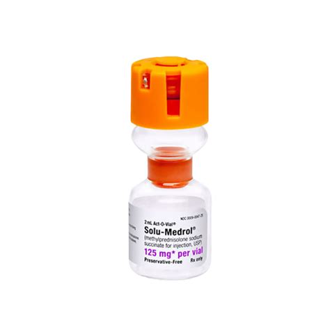 Solu Medrol Act O Vial Penn Care Inc