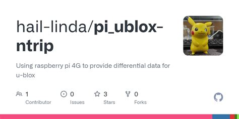 GitHub Hail Linda Pi Ublox Ntrip Using Raspberry Pi G To Provide Differential Data For U Blox