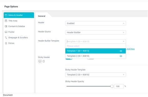 How To Display The Header Template Thegem Wordpress Woocommerce