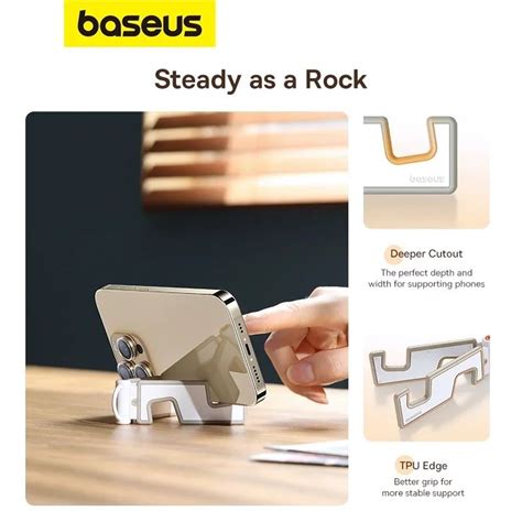 Baseus Компактна Підставка & Тримач для Карти Для Телефону Phone Stand ...