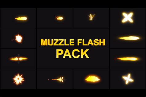 Muzzle Flash Pack Fire Explosions Unity Asset Store
