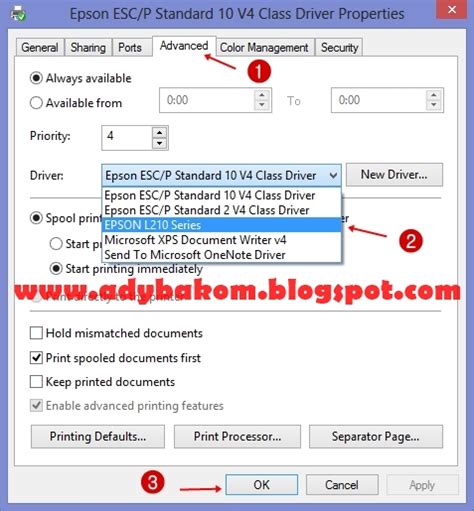 Mengubah Tampilan Printing Preferences Pada Epson Zona Umum