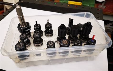 Handy Tormach Tts Collet Storage Idea Woodys Workshop