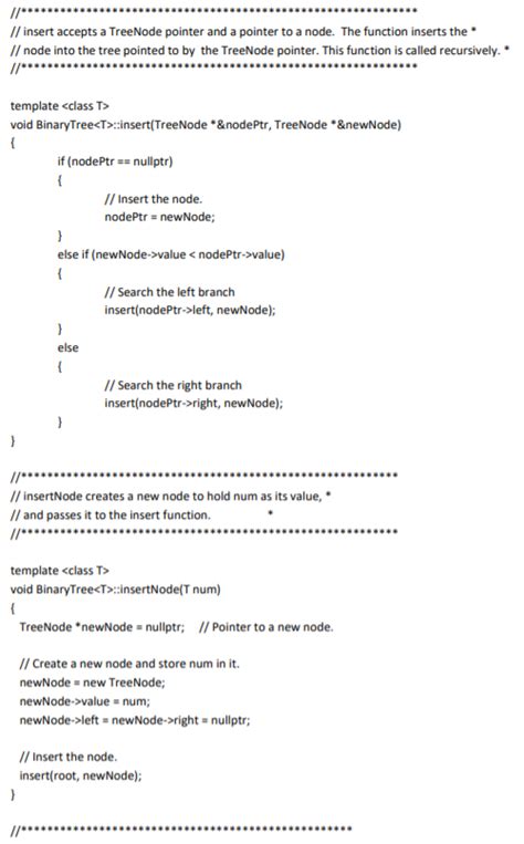 Solved CSE 112 Lab 19 Templates Binary Search Trees And Chegg