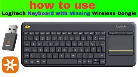 How To Connect Logitech Wireless Keyboard Without Dongle Youtube