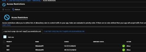 Azure Add Ip Restriction Rule To App Service Using Powershell Script Cloud And Devops Space