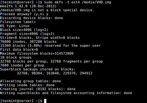 How To Create A Virtual Harddisk Volume Using A File In Linux