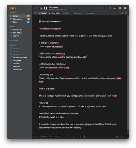 Antidote Connectix Open Api Does Not Support Markdown Formatting Issue Heziode Obsidian
