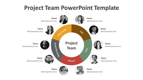 Project Team Powerpoint Template Ppt Templates