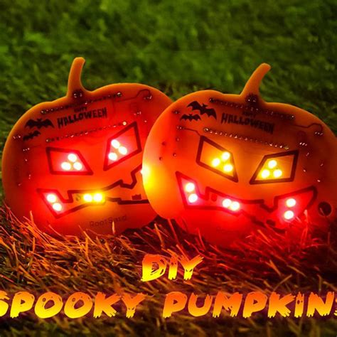 diy halloween pumpkin using arduino