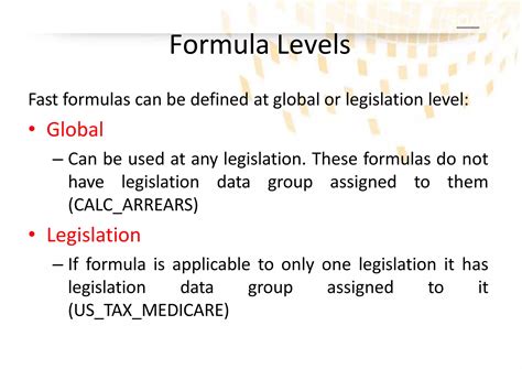 Fast Formula In Oracle Cloud Hcmpptx