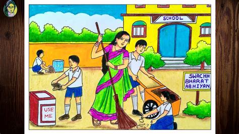 Top 181 Swachh Bharat Easy Drawing Best Nanoginkgobilobavn