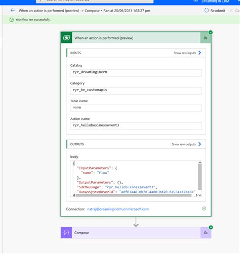 Using Custom Api As A Trigger For Flow Dreaming In Crm And Power Platform