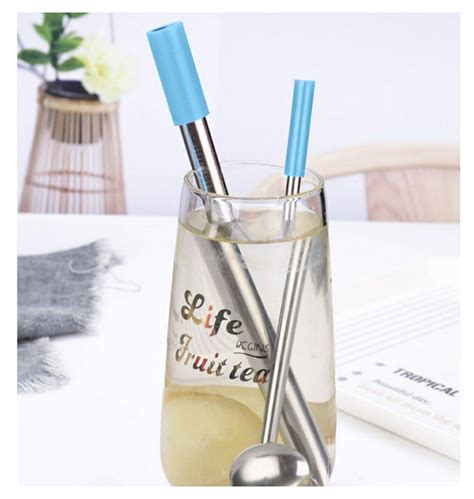 굵은 빨대 재활용 파우치 스무디 케이스 다회용 하늘 티몬