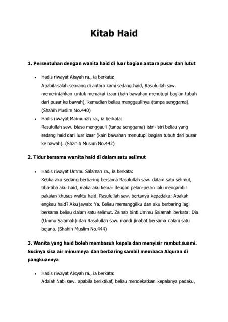 kitab haid pdf